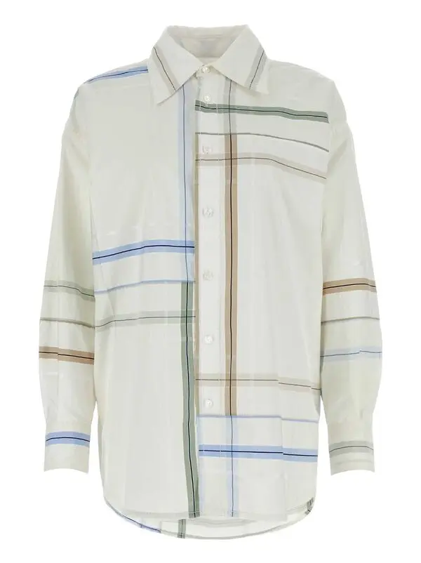 Bottega Veneta Embroidered Cotton Shirt - Multicolor
