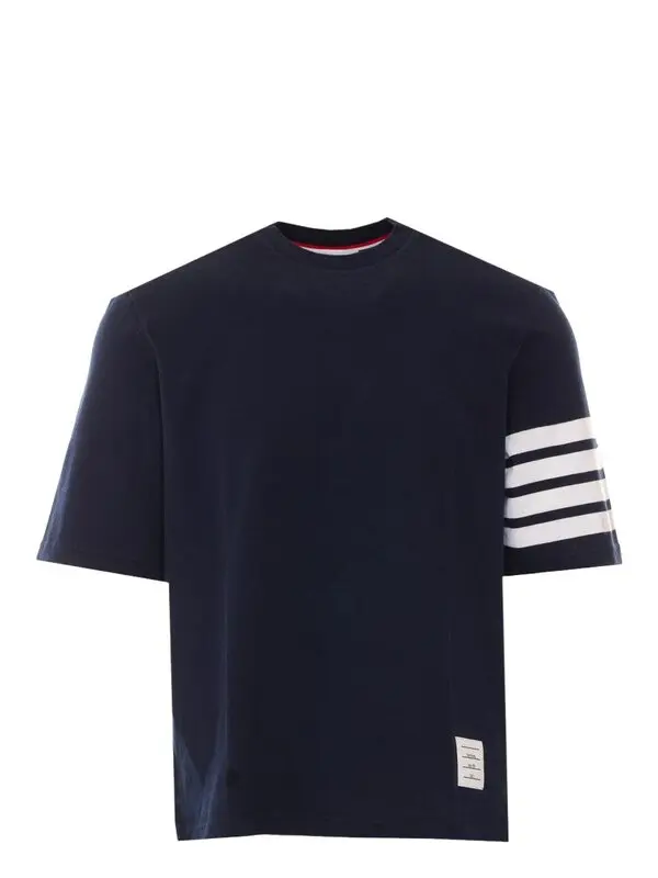 Thom Browne 4-bar T-shirt - Blue