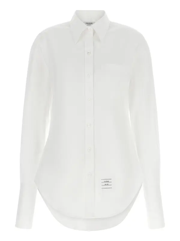 Thom Browne Classic Fit Button-down Shirt - White