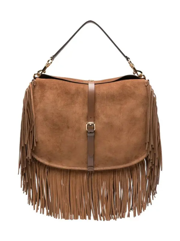 Etro Crossbody Bag Xl Fringes - Multicolor
