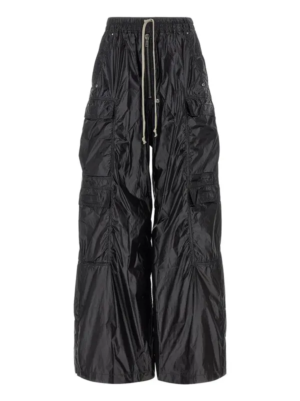 Rick Owens Double Cargo Jumbo Belas Pants - Black