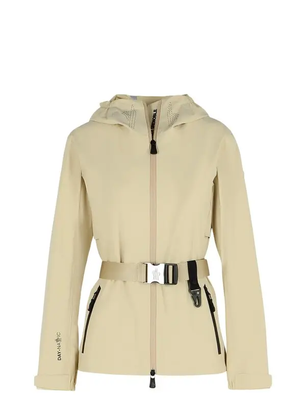 Moncler Beige Gore-tex Jacket - Cream