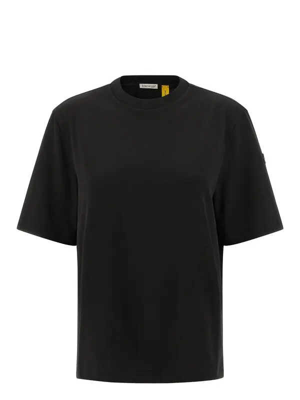 Moncler X Edward Enninful Cotton T-shirt - Black