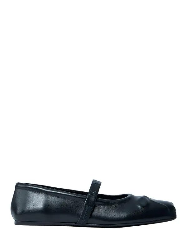 Marni Box Motif Mary Jane Shoes - Black