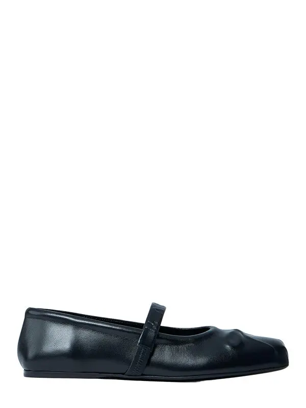 Marni Box Motif Mary Jane Shoes - Black