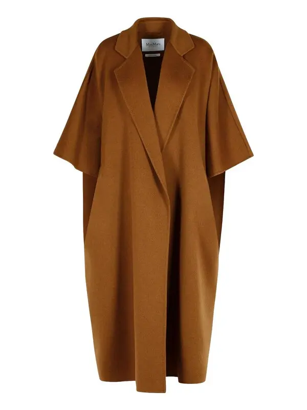 Max Mara Camel Wool Coat - Brown
