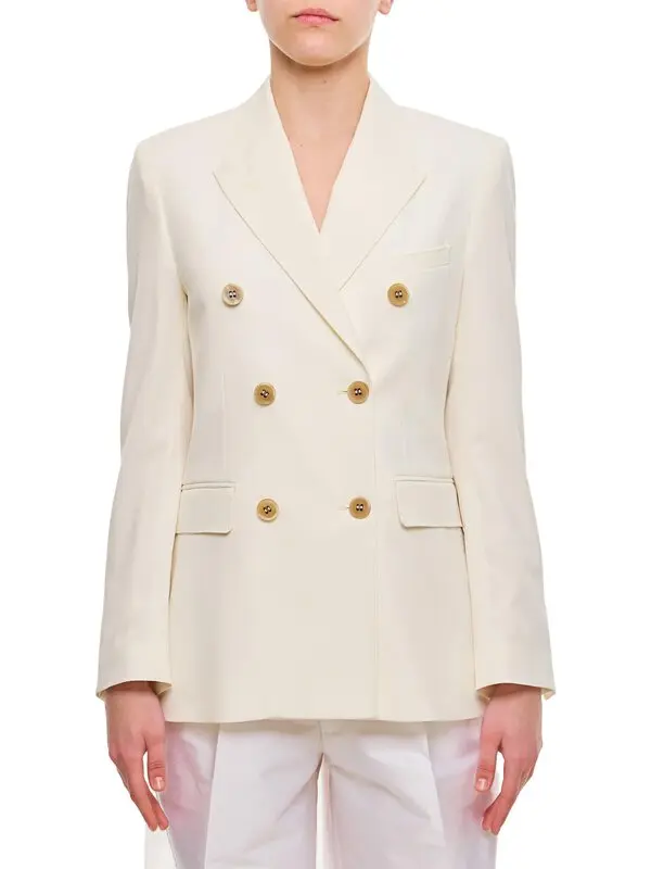 GOLDEN GOOSE Double Breasted Blazer - Multicolor