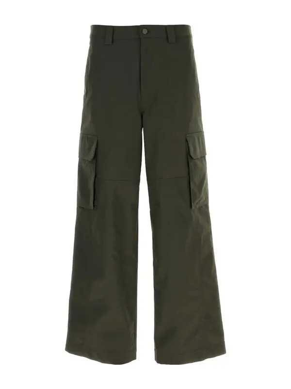 Valentino Garavani Polyester Blend Cargo Pants - Green