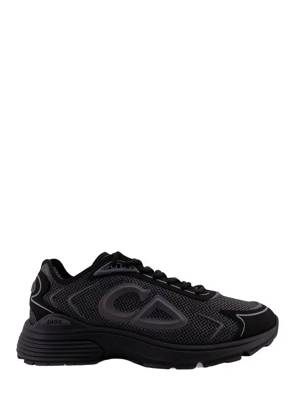 Dior B30 Countdown Tech Nylon And Technical Fabric Sneakers - Black