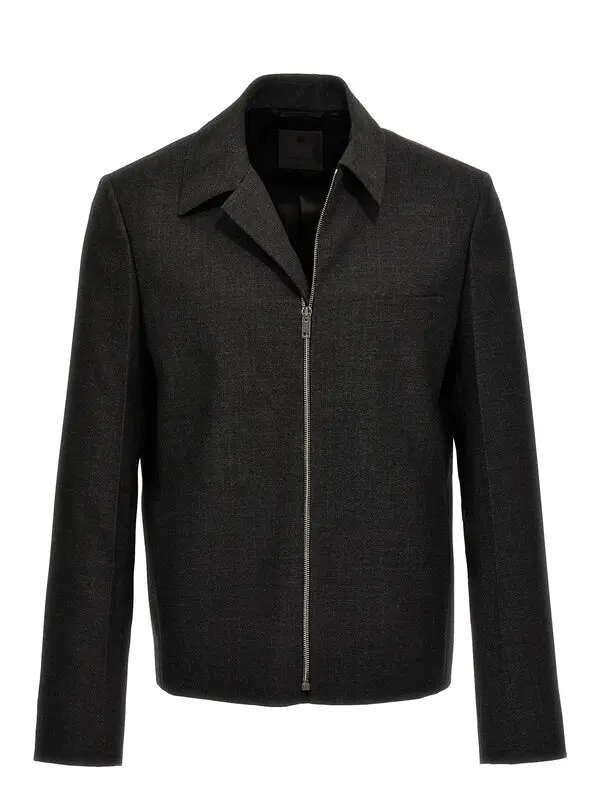 Givenchy Structured Blouson - Gray