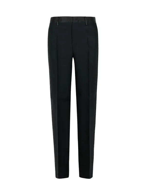 Dsquared2 Virgin Wool Blend Pants - Black
