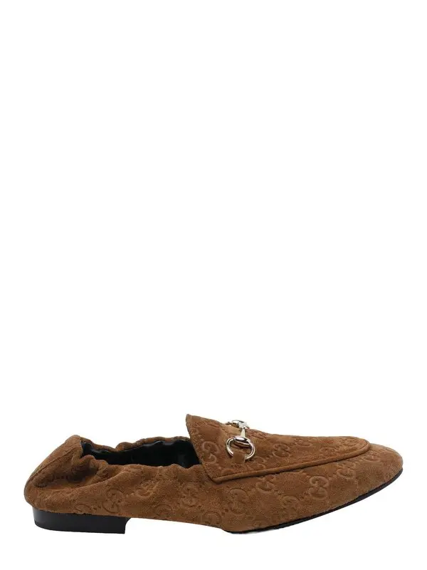 Gucci Jordaan Loafers - Brown