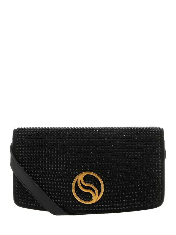 Stella McCartney Alter Mat Mini S-wave Wallet - Black