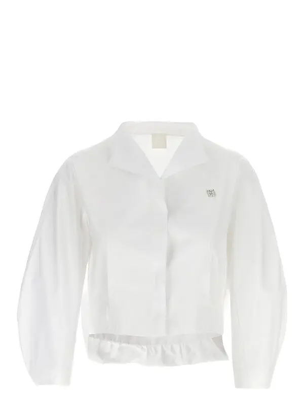 Givenchy Puff Cotton Shirt - White