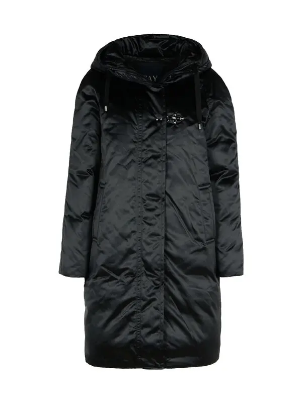 FAY Polyamide Parka - Black