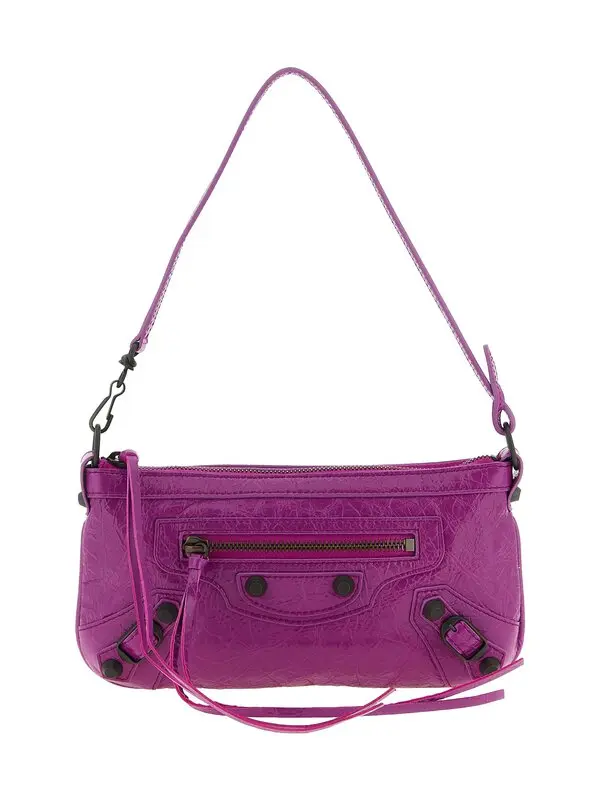 Balenciaga Le City Pouch - Purple