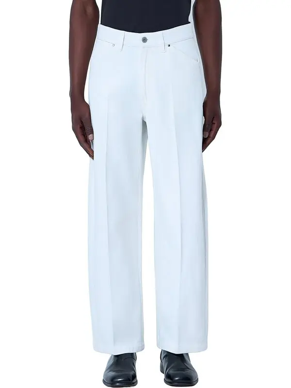 LEMAIRE Wide-leg Trousers - White
