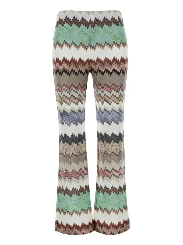 Missoni Embroidered Viscose Pants - Multicolor