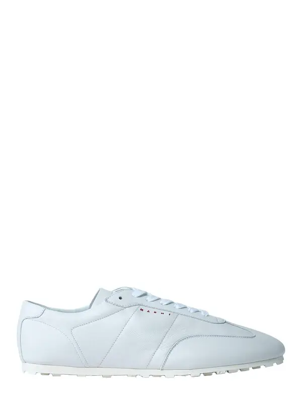 Marni Low-top Leather Sneakers - White