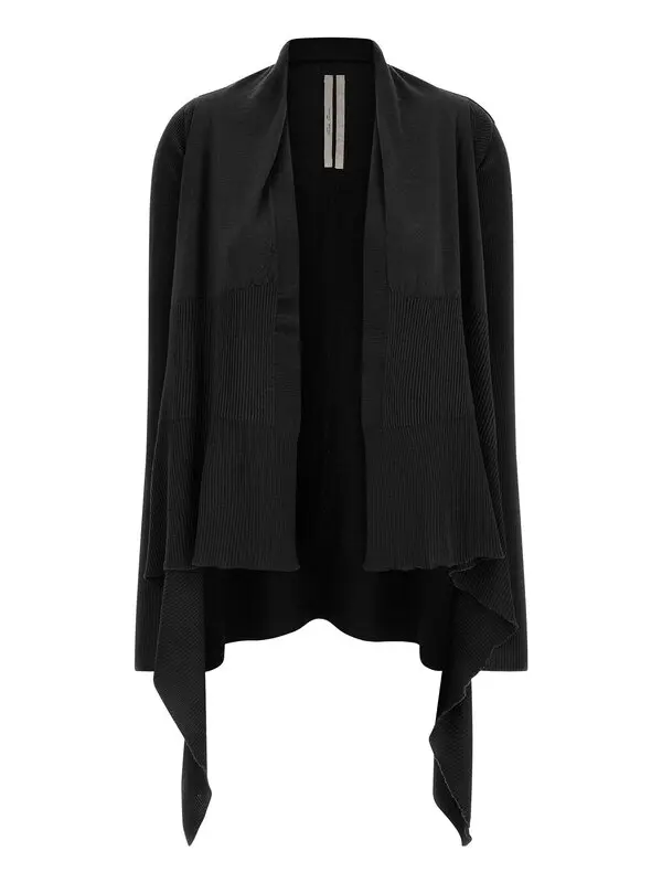 Rick Owens Medium Wrap Cardigan - Black