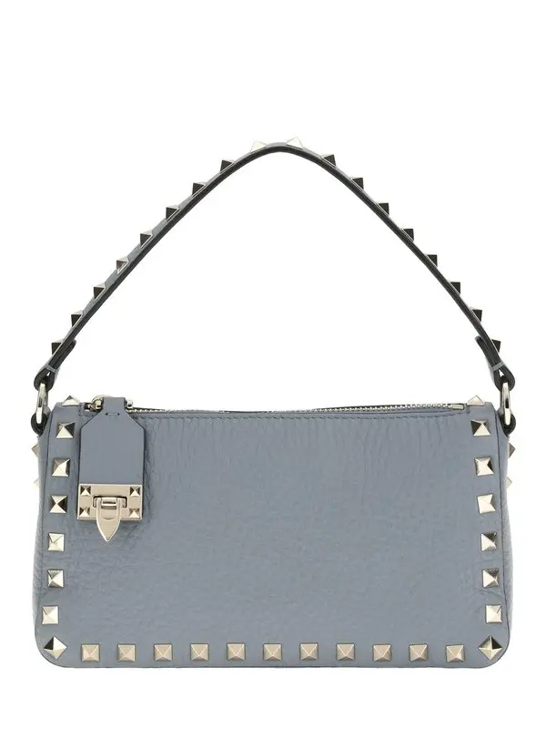 Valentino Garavani Rockstud Shoulder Bag - Blue