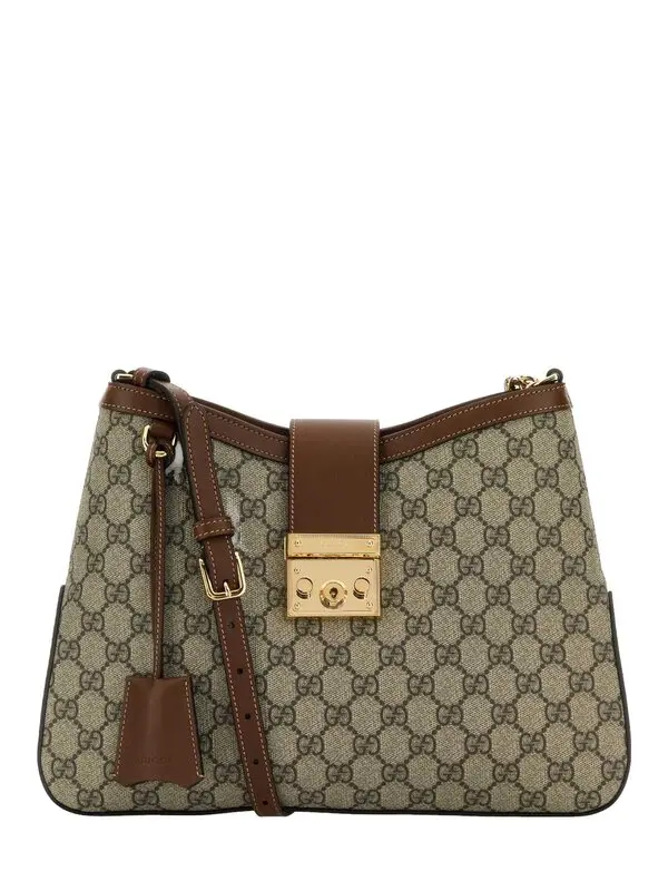 Gucci Gg Fabric Padlock Shoulder Bag - Multicolor