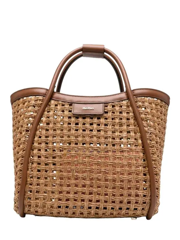 Max Mara Small Marine Tote Bag - Brown