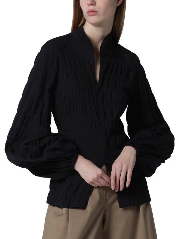 THELATEST Dalila Shirt Cotton - Black