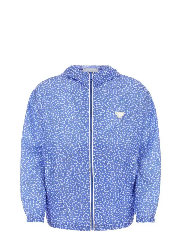 Prada Printed Re-nylon Windbreaker - Multicolor