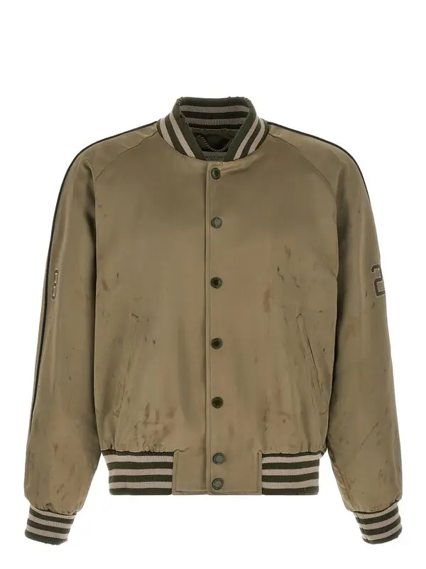 GOLDEN GOOSE Journey Bomber Jacket - Green