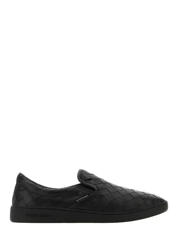 Bottega Veneta Calfskin Slip-ons - Black