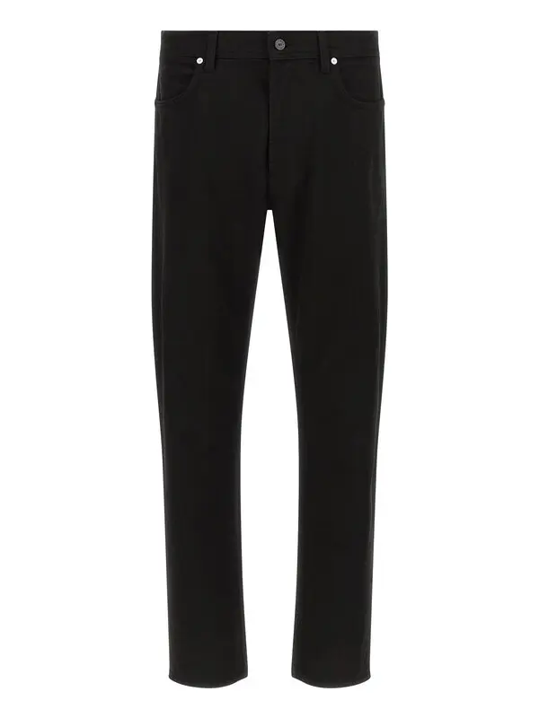 Stone Island Garment-dyed Bull Denim Jeans - Black