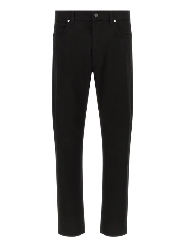 Stone Island Garment-dyed Bull Denim Jeans - Black
