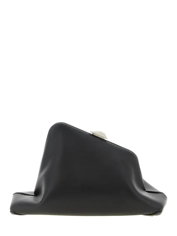Attico Day Off Small Clutch - Black