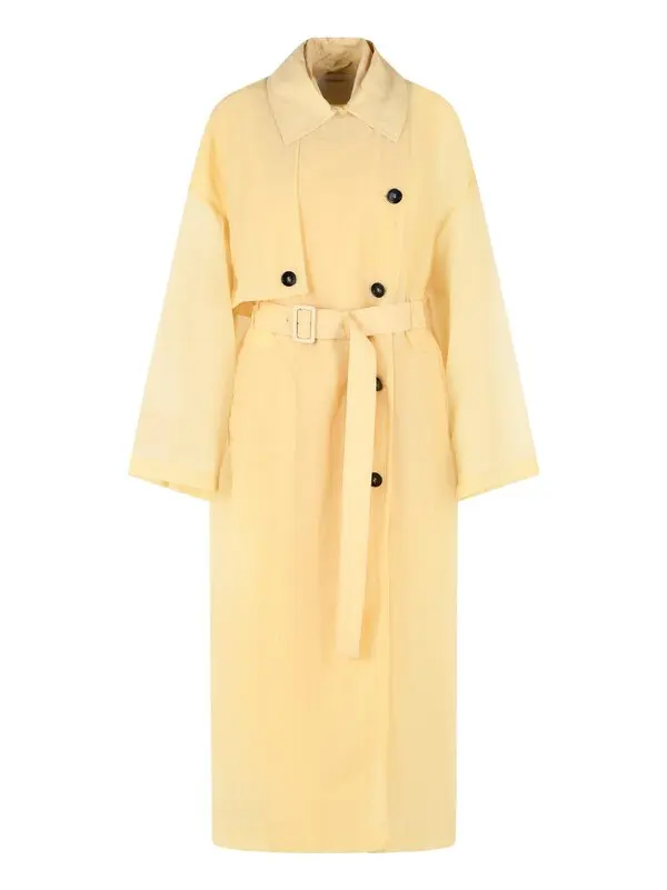 Sportmax Fata" Trench Coat - Cream