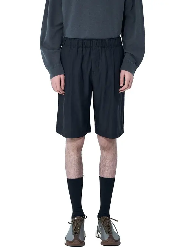 Our Legacy Elasticated Waist Leisure Shorts - Black