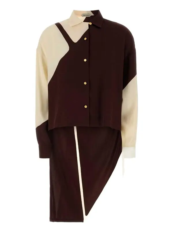 Alberta Ferretti Printed Viscose Shirt - Multicolor