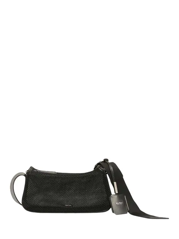 Max Mara Technical Mesh Micro Handbag - Black