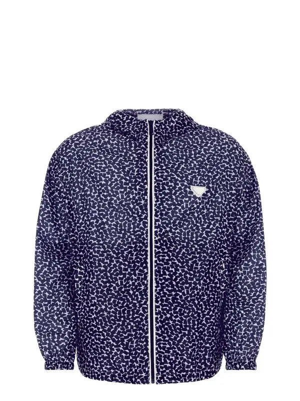 Prada Printed Re-nylon Windbreaker - Multicolor