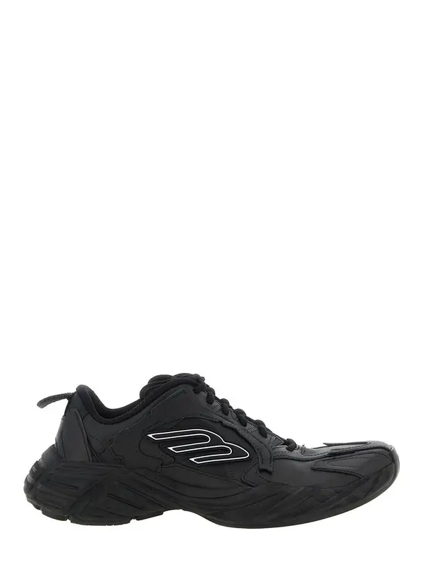 Balenciaga Monday" Sneakers - Black