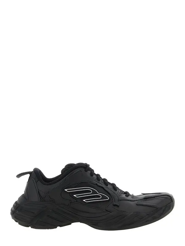 Balenciaga Monday" Sneakers - Black