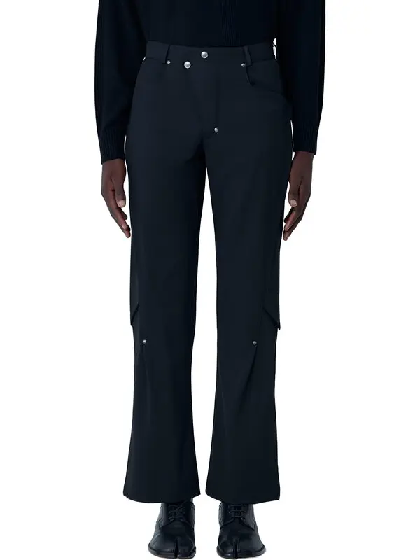 KIKO KOSTADINOV Kraner Wool Blend Pants - Black