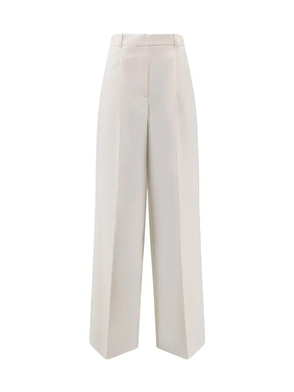 Dior Virgin Wool Trousers - Cream