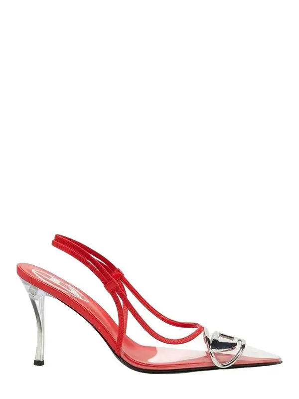DIESEL® D-venus Sb 90mm Pumps - Red