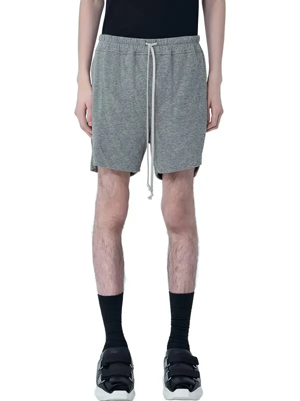 Rick Owens Elasticated Waist Jersey Shorts - Gray