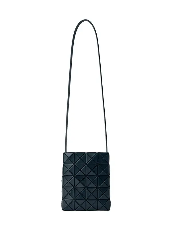 Issey Miyake Geometric Paneled Crossbody Bag - Black