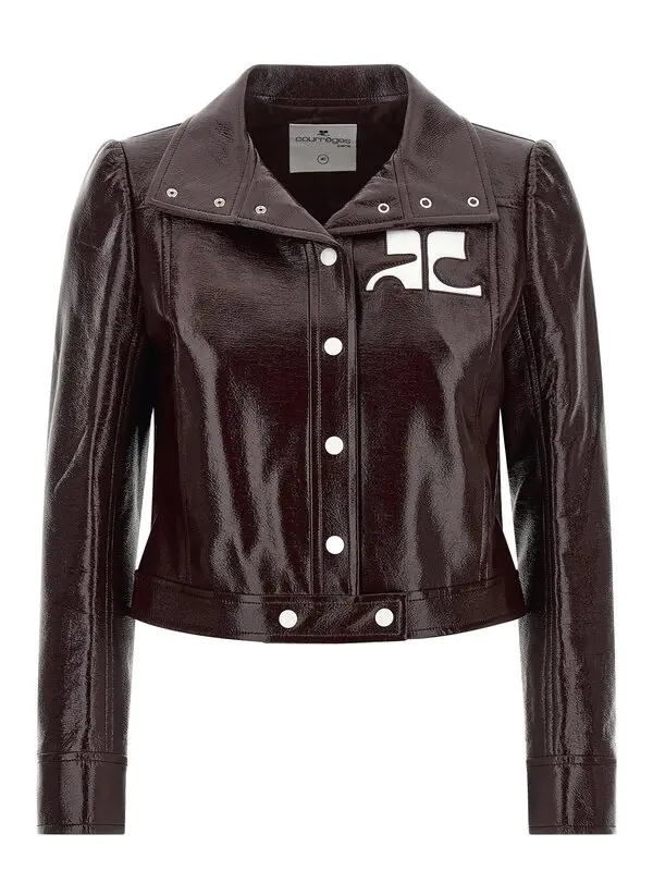 COURREGES Re-edition Vinyl Jacket - Multicolor