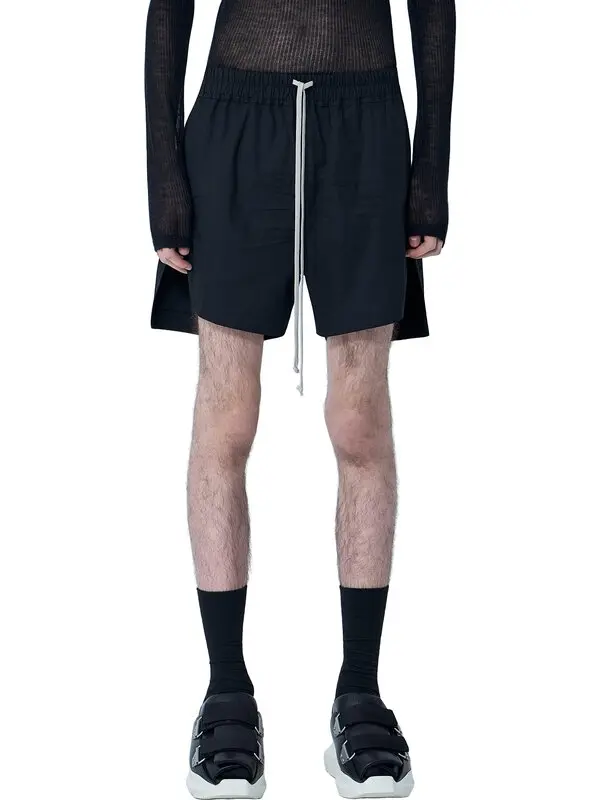 Rick Owens Drawstring Shorts - Black