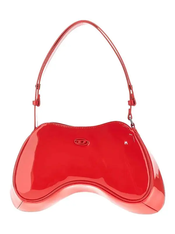 DIESEL® Play Shoulder Bag With Handle - Red