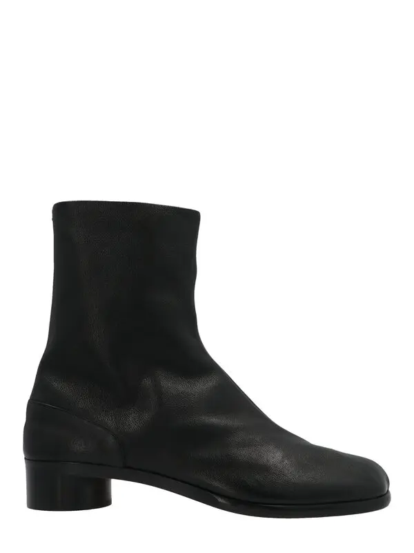 MAISON MARGIELA Tabi Ankle Boots With Side Hooks - Black